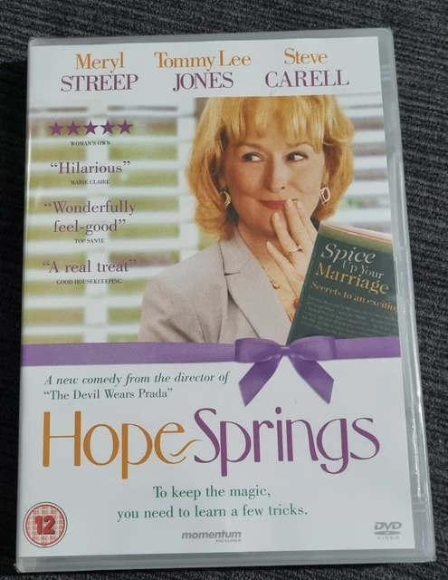 HOPE SPRINGS. MERYL Streep Tommy Lee Jones New Sealed DVD. Romantic. £2 ...