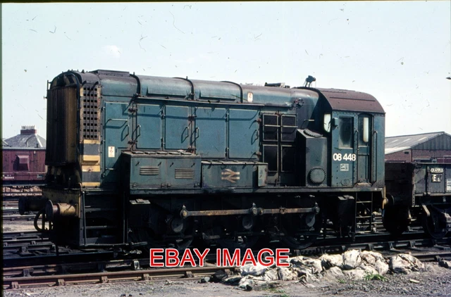 ORIGINAL 35MM SLIDE CLASS 08 SHUNTER NO 08448 AT ARDROSSAN 5/75 £22.52 ...