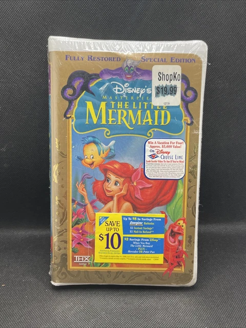 THE LITTLE MERMAID (VHS, 1998, Special Edition) Brand New SEALED £18.67 ...