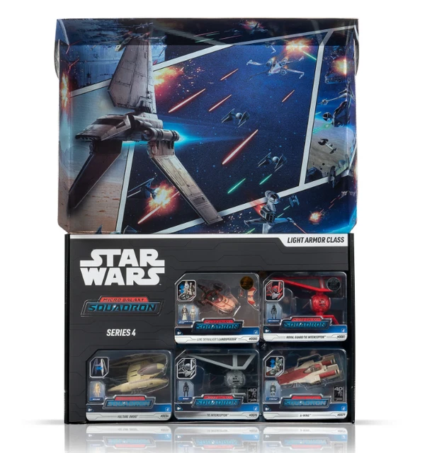 STAR WARS MICRO Galaxy Squadron LIGHT ARMOUR CLASS SERIES 4 COLLECTION ...