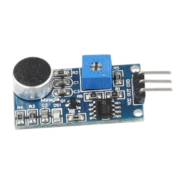 MICROPHONE MICROPHONE NOISE Detection Sound Sensor Module Arduino ...