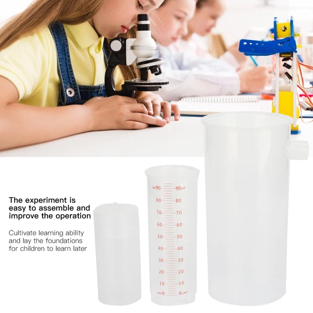ARCHIMEDES PRINCIPLE OVERFLOW Cup Measuring Tube Physics Experimenter ...