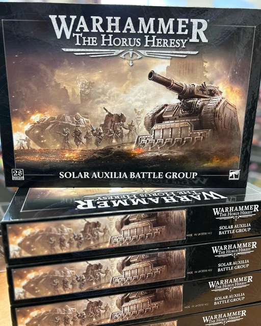 WARHAMMER 30K 40K Horus Heresy: Solar Auxilia Battle Group New in Box ...