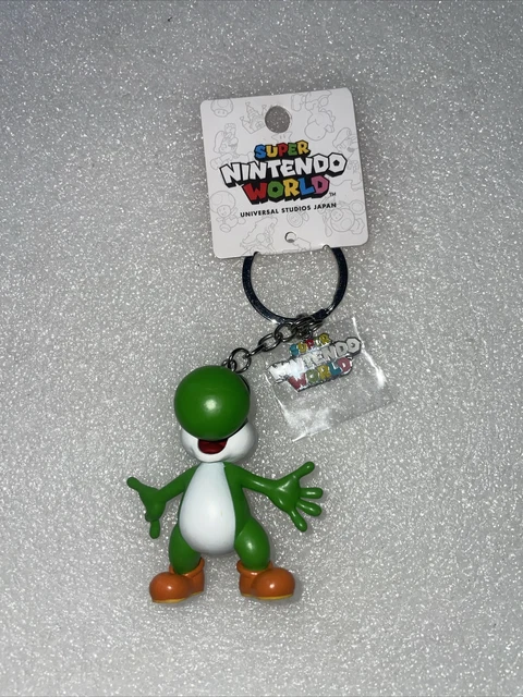 SUPER MARIO YOSHI Figure Keychain Nintendo World UNIVERSAL STUDIOS ...