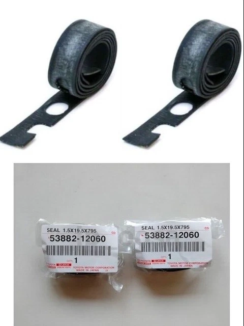 TOYOTA GENUINE COROLLA cp AE86 Front Fender Seal Packing LH RH 53882 ...