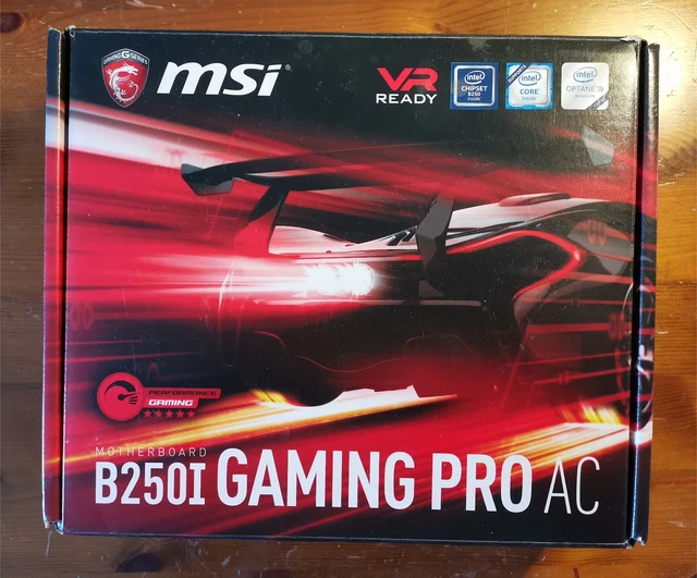 MSI B250I GAMING PRO AC LGA1151 Mini-ITX Motherboard Wi-Fi i5-6400 M.2 ...