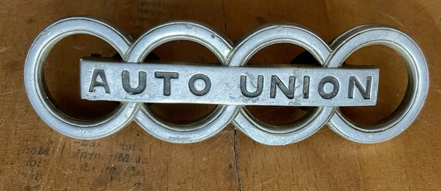 ALTES AUTO UNION DKW Emblem Oldtimer EUR 29,99 - PicClick DE