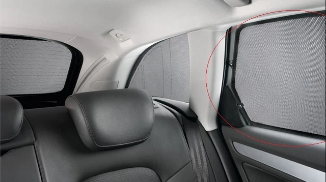 AUDI A6 C7 AVANT Sun Blind Shade Kit Rear Door Window 2 Piece GENUINE ...