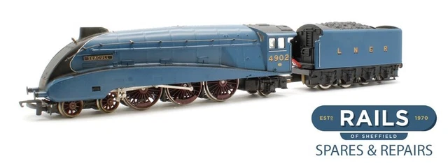 HORNBY 'OO' GAUGE R372 Lner Blue 4-6-2 Class A4 'Seagull' Steam Loco ...