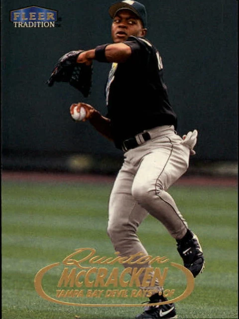 CARTE DE BASEBALL 1998 Fleer Tradition Tampa Bay Devil Rays #462 ...