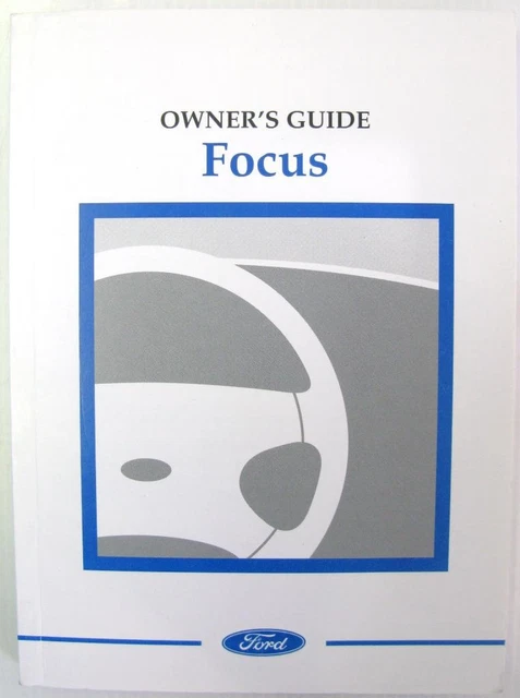 FORD FOCUS CAR Owners Handbook Manual Aug 1998 #CG3321 8/98en RHD £14. ...