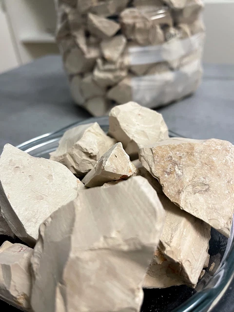 EDIBLE CLAY AFRICA Kaolin Clay Edible Clays Cameroon Calaba £14.50 ...