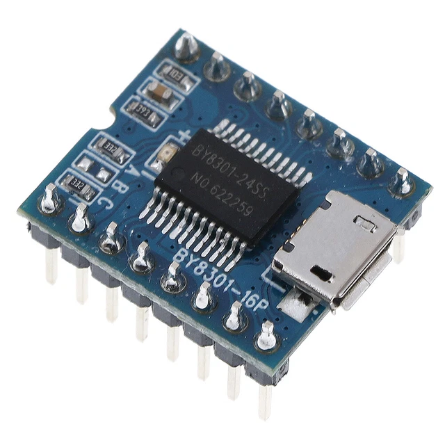 BY8301-16P SSOP2 MP3 aduio serial voice SPI FLASH module 3W amplifier micr_ro $11.10 - PicClick AU
