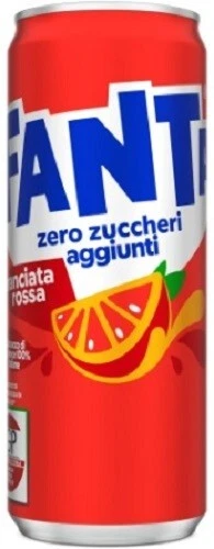 FANTA COLLECTION FULL Can 33 Cl - Aranciata Rossa Zero Zuccheri ...