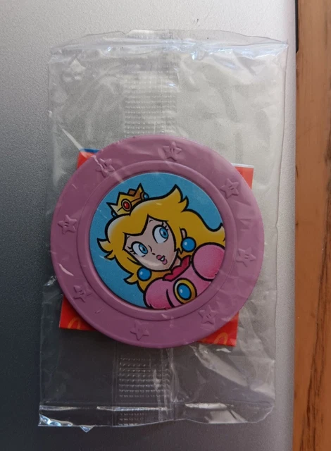 RARE PINK PRINCESS Peach Super Mario Wonder Ball Coin New Sealed £8.48 ...