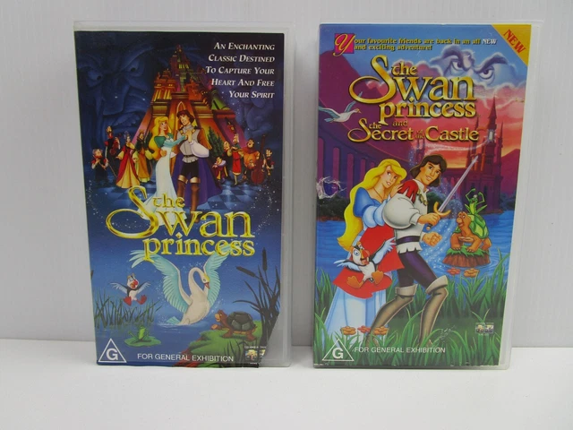THE SWAN PRINCESS, 2 x VHS Tapes, Vintage Video, Movies, G, 1994 $25.95 ...