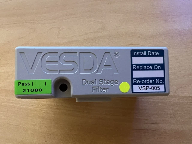 1X VESDA XTRALIS VSP-005 LP DUAL STAGE ASPIRATOR FILTER/ FIRE ALARM ...