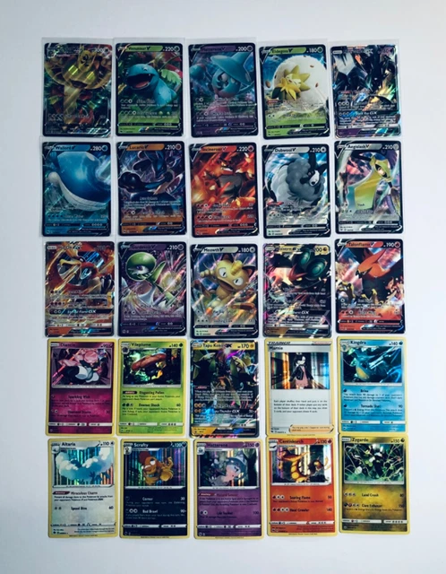 HUGE LOT 520+ Pokémon Cards Collection GX VMAX NRMT - MINT Rare Never ...