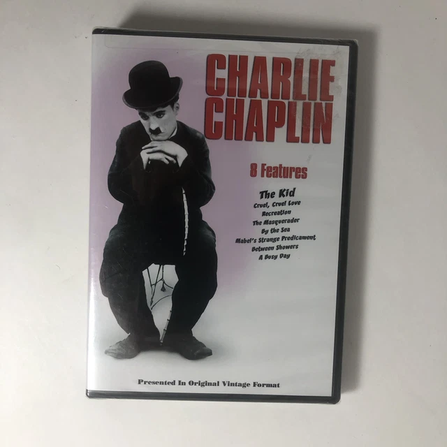 CHARLIE CHAPLIN: 8 Features including 'The Kid' & 'By the Sea' DVD New ...
