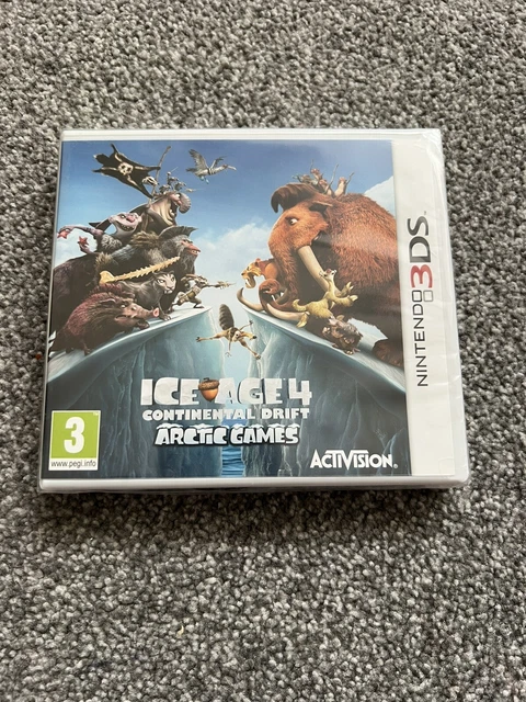 ICE AGE 4 Continental Drift Arctic Games Nintendo 3DS Game New Sealed ...