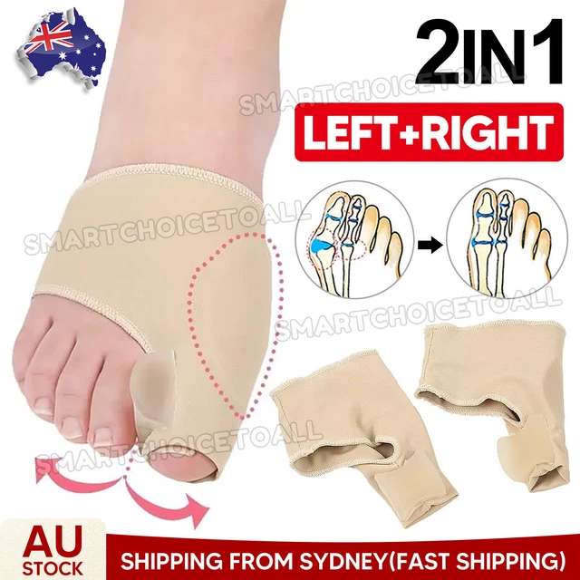 BUNION CORRECTOR HAMMER Toe Splint Straightener Orthopedic Brace Hallux ...