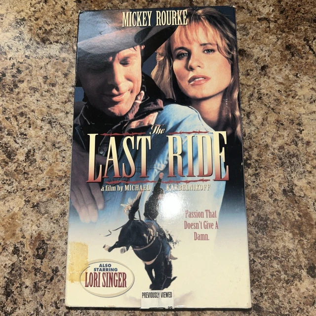 THE LAST RIDE (VHS, 1995) Mickey Rourke Lori Singer RARE OOP £13.97 ...