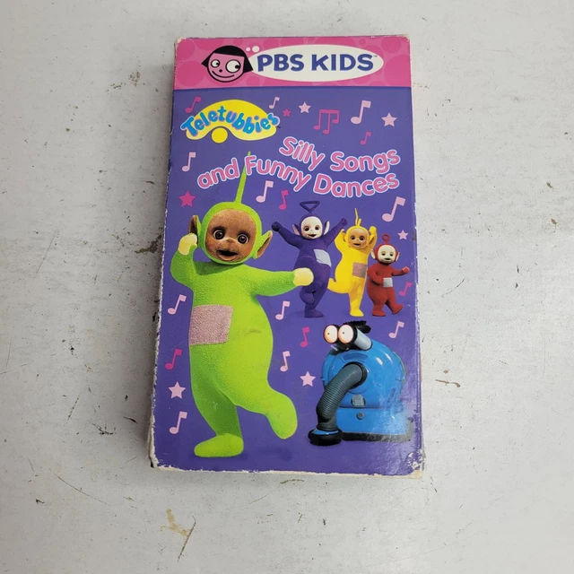 TELETUBBIES SILLY SONGS and Funny Dances VHS Tape 2002 PBS Kids Show £9 ...