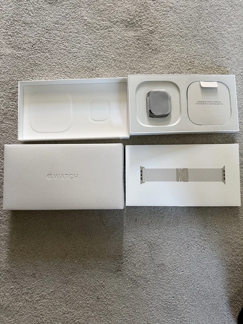 UNLOCKED APPLE WATCH Ultra 2 Natural Titanium 49mm + Milanese Loop ...