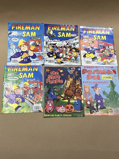 1989/1990 NINETIES COMIC Bundle Fireman Sam The Shoe People Postman Pat £9.24 - PicClick UK