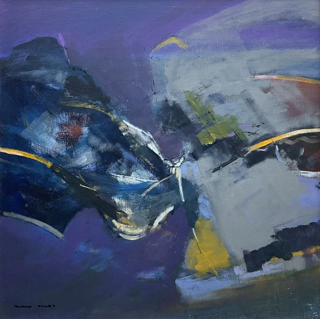 HOWARD COLES (WELSH Artist) - Original Oil Painting - ‘Moon Shadows (ii ...