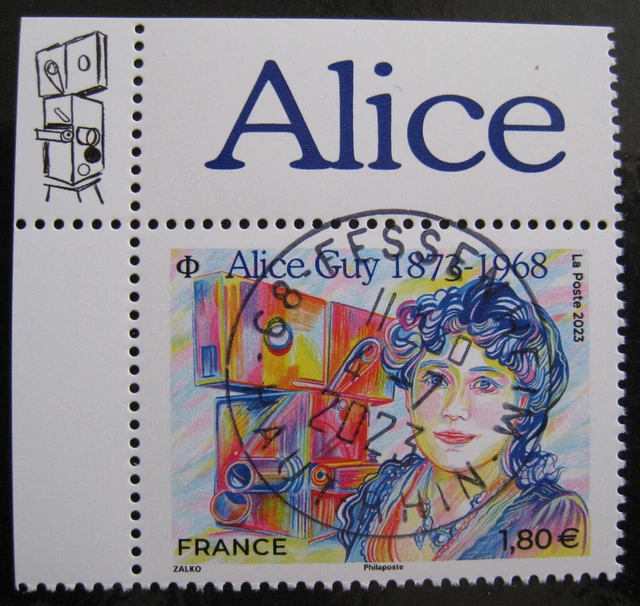 TIMBRE DE FRANCE 2023 Alice Guy - Timbre oblitéré EUR 3,00 - PicClick FR