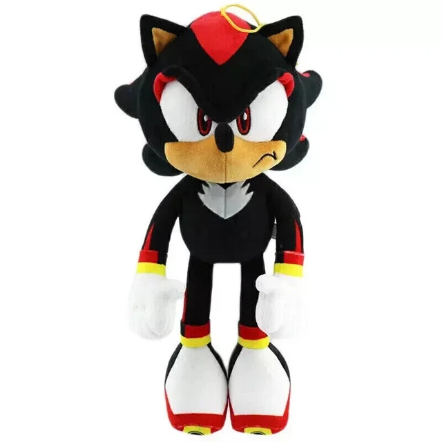 SONIC THE HEDGEHOG Shadow Plushie Stuffed video games Plush Toy 33cm UK ...