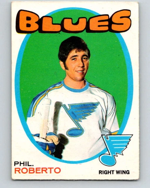 (HCW) V9712--1971-72 O-PEE-CHEE #228 Phil Roberto RC St. Louis Blues ...