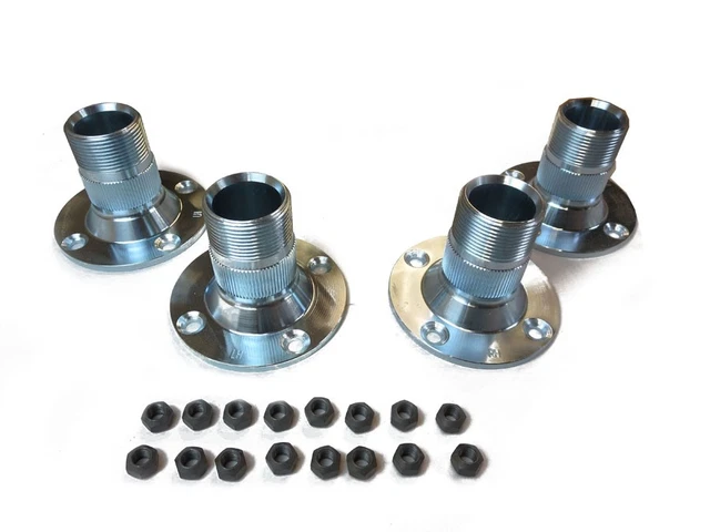 WIRE WHEEL HUB Set: Tr3, Tr3A, Tr4, Tr4A, Tr5, Tr6, Stag £165.60 ...