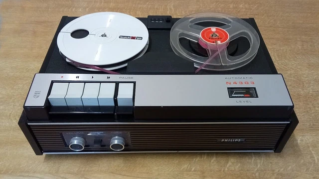 PHILIPS TAPE RECORDER N4303/15 Automatic Reel to Reel for Repair or ...