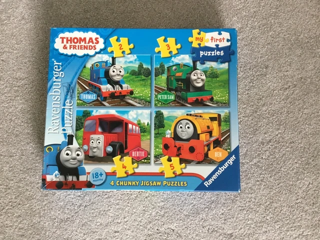 THOMAS THE TANK Engine 4 X First Jigsaw Puzzles In Large Pieces £3.50 ...