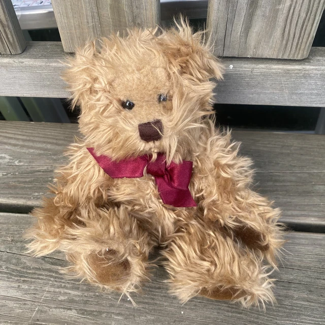 VINTAGE RUSS BERRIE Fluffy Gregory Soft Toy Teddy Bear 7 inches £7.99 ...