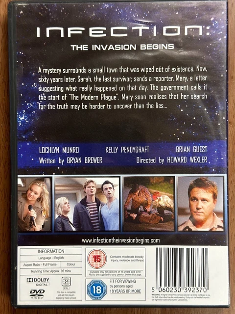 INFECTION: THE INVASION Begins DVD Horror Sci-Fi Movie EUR 7,11 ...