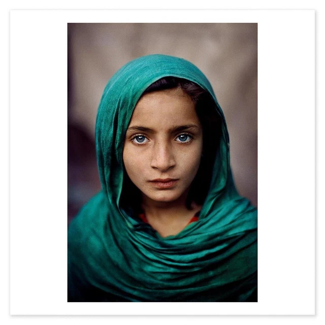 STEVE MCCURRY &AFGHAN Refugee" SIGNED Magnum photo square EUR 500,00 ...