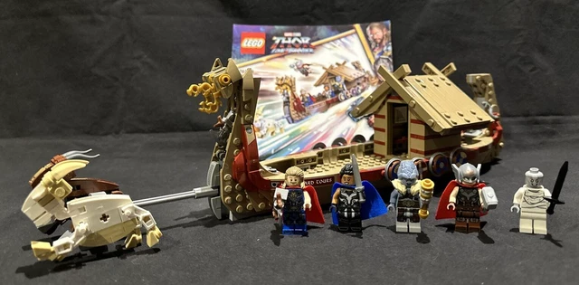 LEGO 76208 MARVEL Super Heroes The Goat Boat Thor Love and Thunder ...