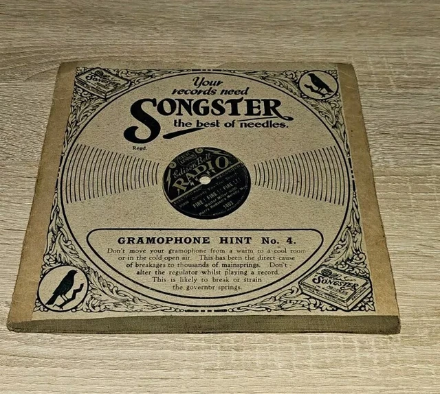 HARRY HUDSON'S MELODY Men 78 Rpm 8" I'm Crazy Over You Edison Bell ...