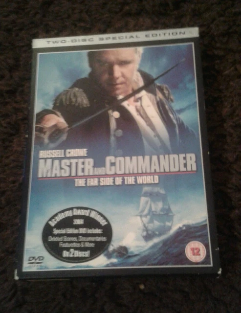DVD MASTER AND Commander The Far Side of the World Russell Crowe ...