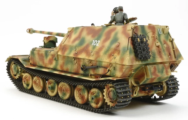 TAMIYA 1/35 WW Ii German Sd.kfz. 184 Jagdpanzer Elefant Tank Model Kit ...
