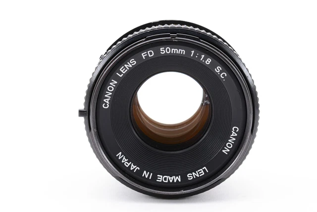CANON FD 50MM f/1.8 S.C. Standard Maual Focus Lens For FD From JAPAN [Exc+5] $72.31 - PicClick AU