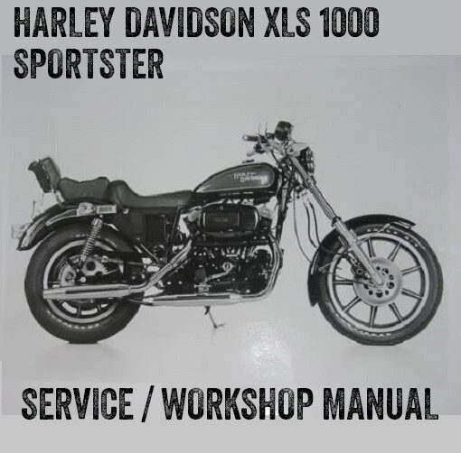 1979-1980 HARLEY DAVIDSON Sportster XLS1000 Repair Service Manual PDF File £14.39 - PicClick UK