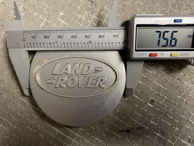 LAND ROVER 75MM wheel centre cap. Silver # JL747 £9.95 - PicClick UK