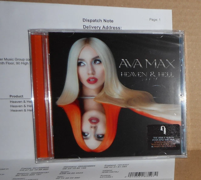 AVA MAX - Heaven & Hell - CD Album - Signed Art Card - Sealed #2 EUR 40 ...
