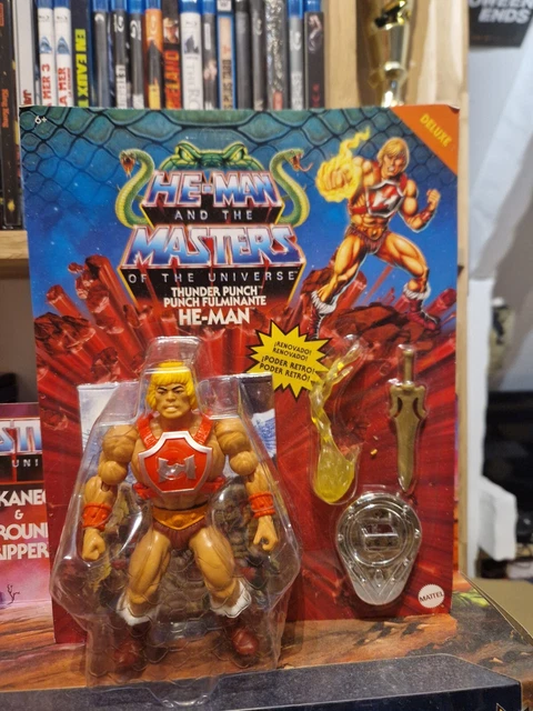 HE-MAN THUNDER PUNCH Masters of The Universe Origins Motu Mattel ... HE-MAN THUNDER PUNCH Masters of The Universe Origins Motu Mattel ...