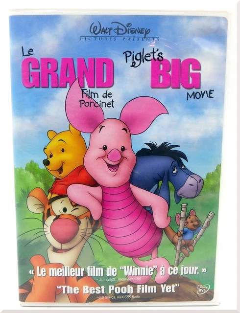 COMPLETE PIGLETS BIG Movie DVD 2008 Walt Disney Bilingual French ...
