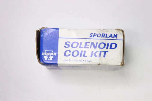 SPORLAN REFRIGERANT SOLENOID Valve Electrical Coil MKC-2 DC EUR 40,69 ...